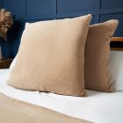 Microfleece Throw, Latte | BHS