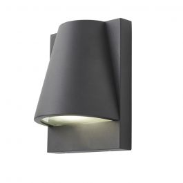 Wilbur Outdoor Wall Light, Anthracite | BHS